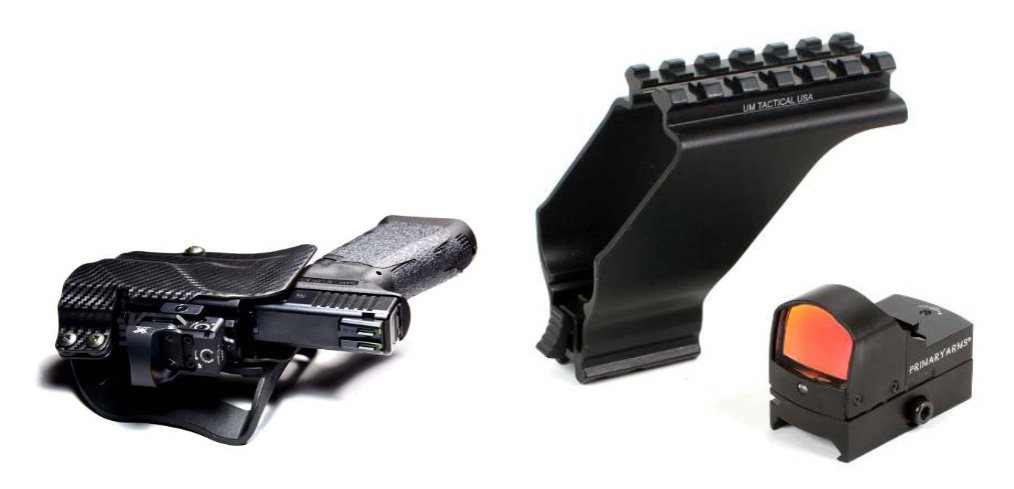 UM TACTICAL - UM3 SIGHT MOUNT & UNIVERSAL HOLSTERS